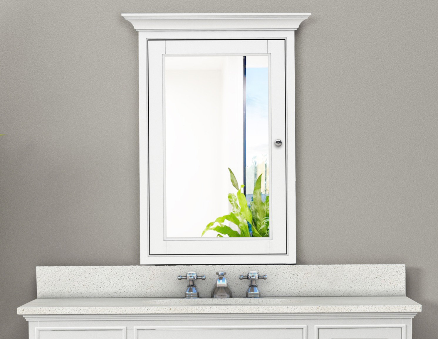 Red Barrel Studio® Tonice Deluxe Medicine Cabinet | Wayfair