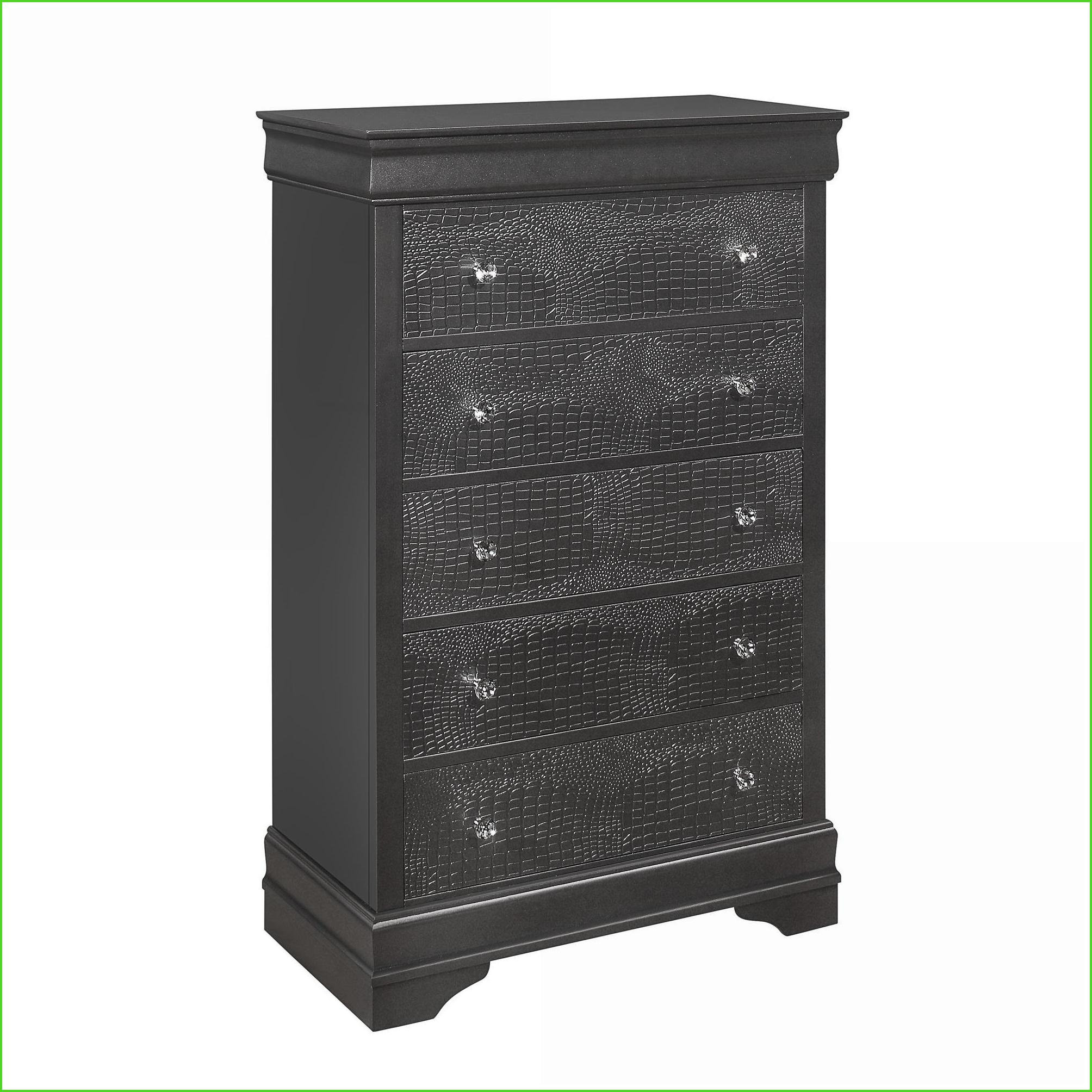 Latitude Run® Chests | Contemporary Metallic Chest with Crystal ...