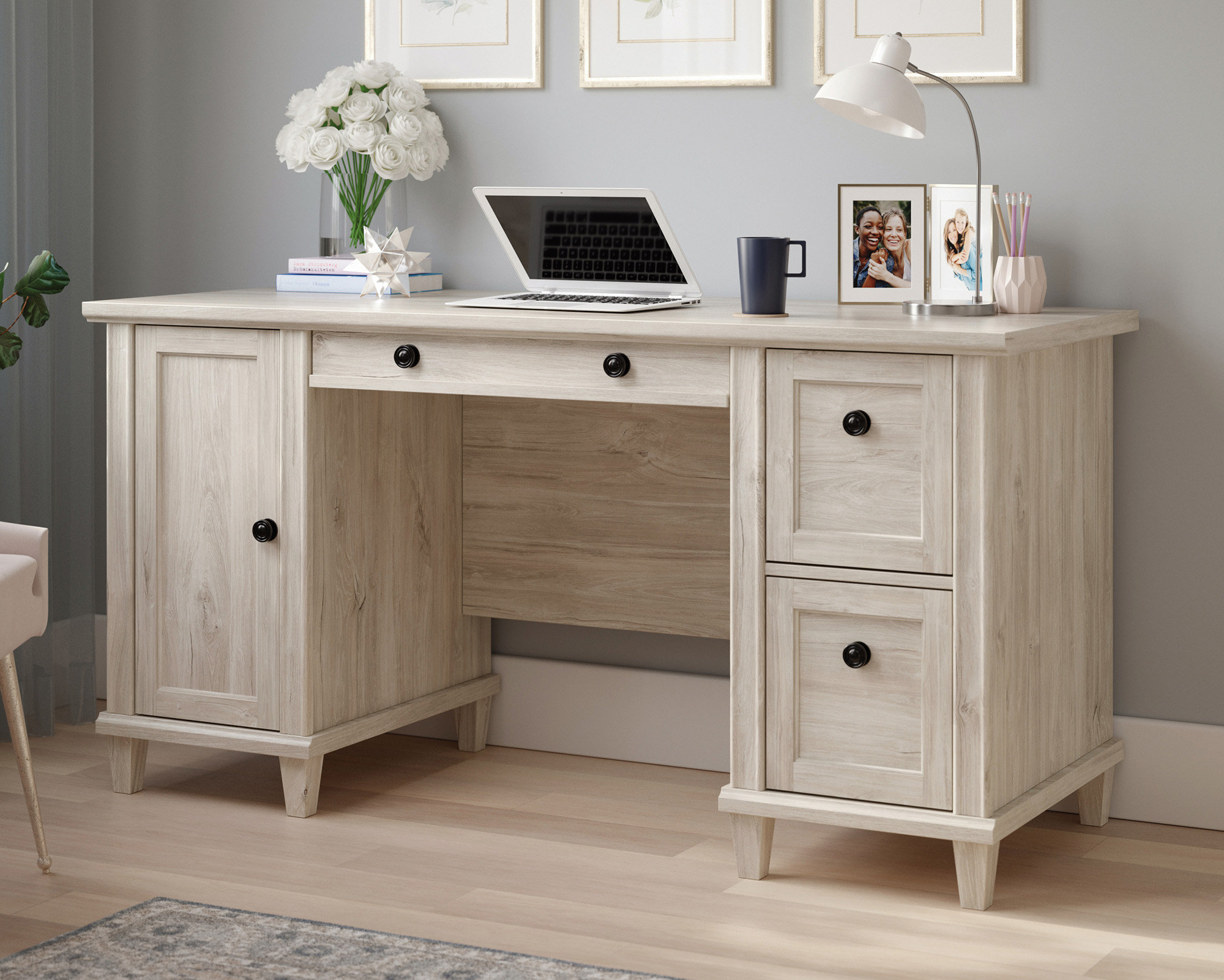 Crafters and Weavers Hammond Computer Desk | Wayfair