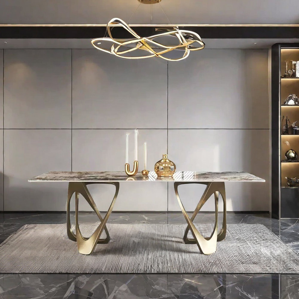 LABAORRY Light luxury modern home dining table | Wayfair