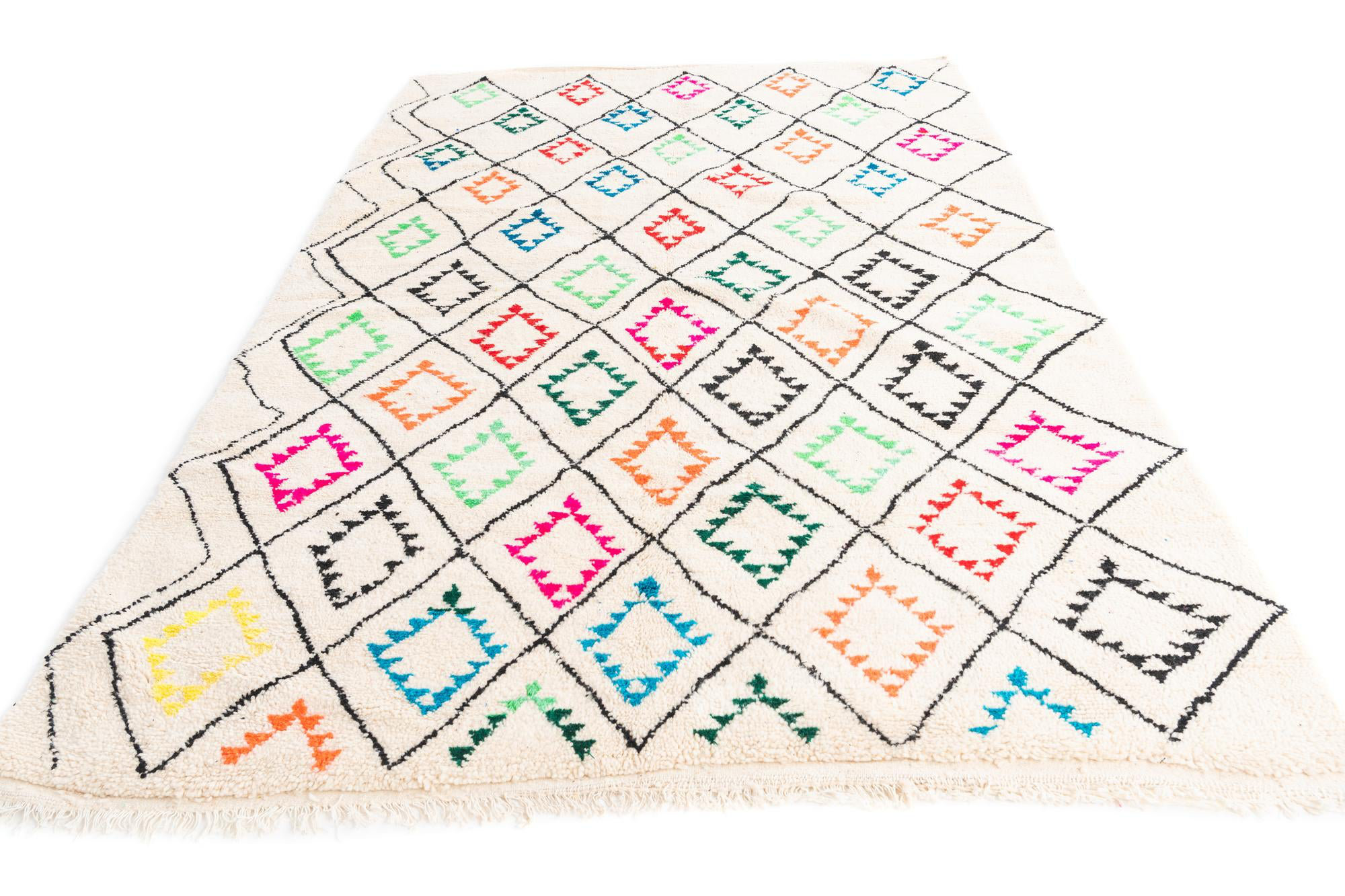 Unique Loom Moroccan Ivory Rug | Wayfair