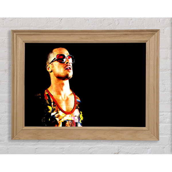 Bright Star Brad Pitt Tyler Durden Fight Club - Single Picture Frame ...