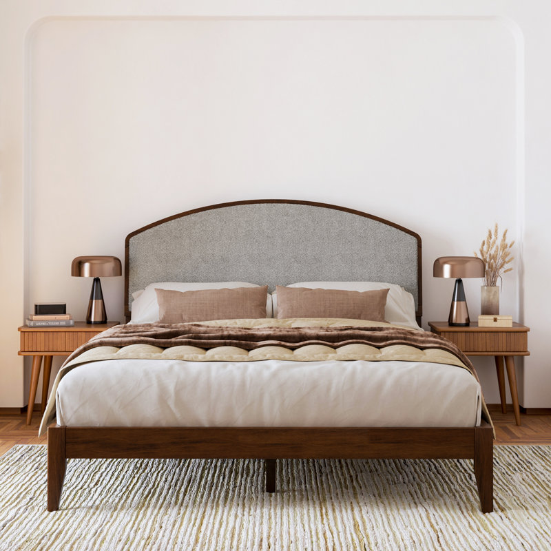 Corrigan Studio® Clara Wooden Platform Bed | Wayfair