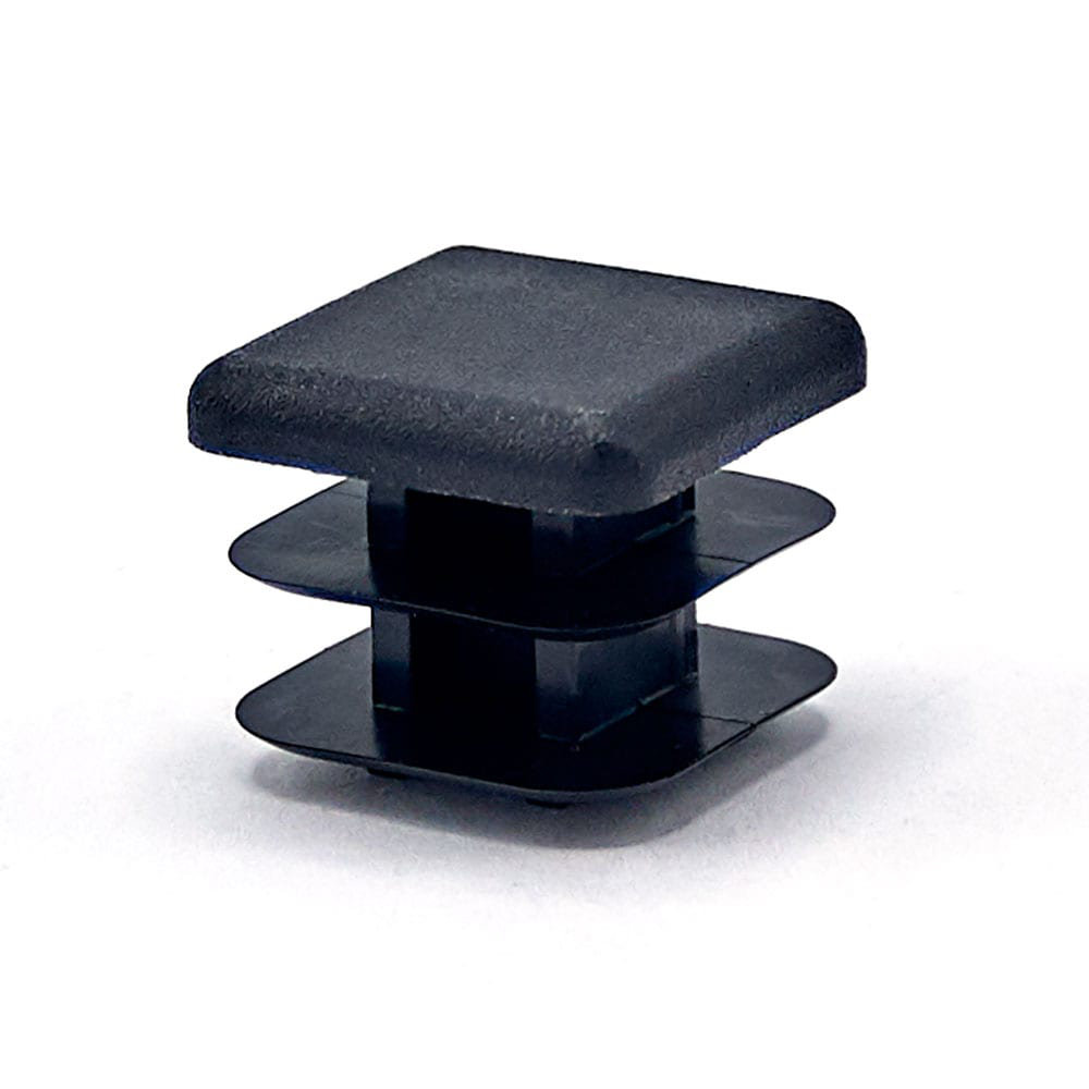 Outwater Plastic Square End Cap For Tubing (8 Pcs.) | 3/4" Tube Plug ...