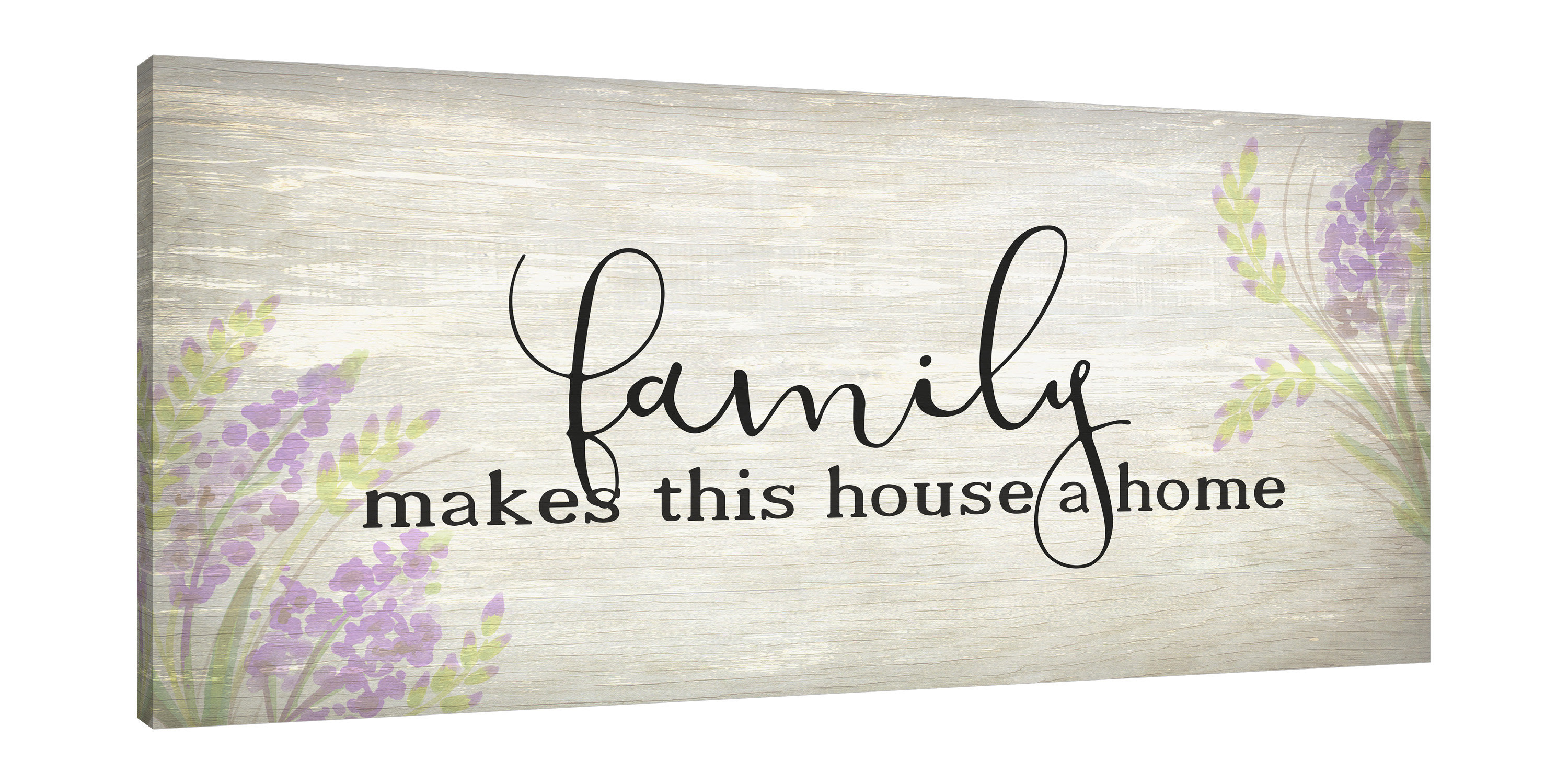 Trinx Family Makes by Kimberly Allen - Wrapped Canvas Textual Art | Wayfair