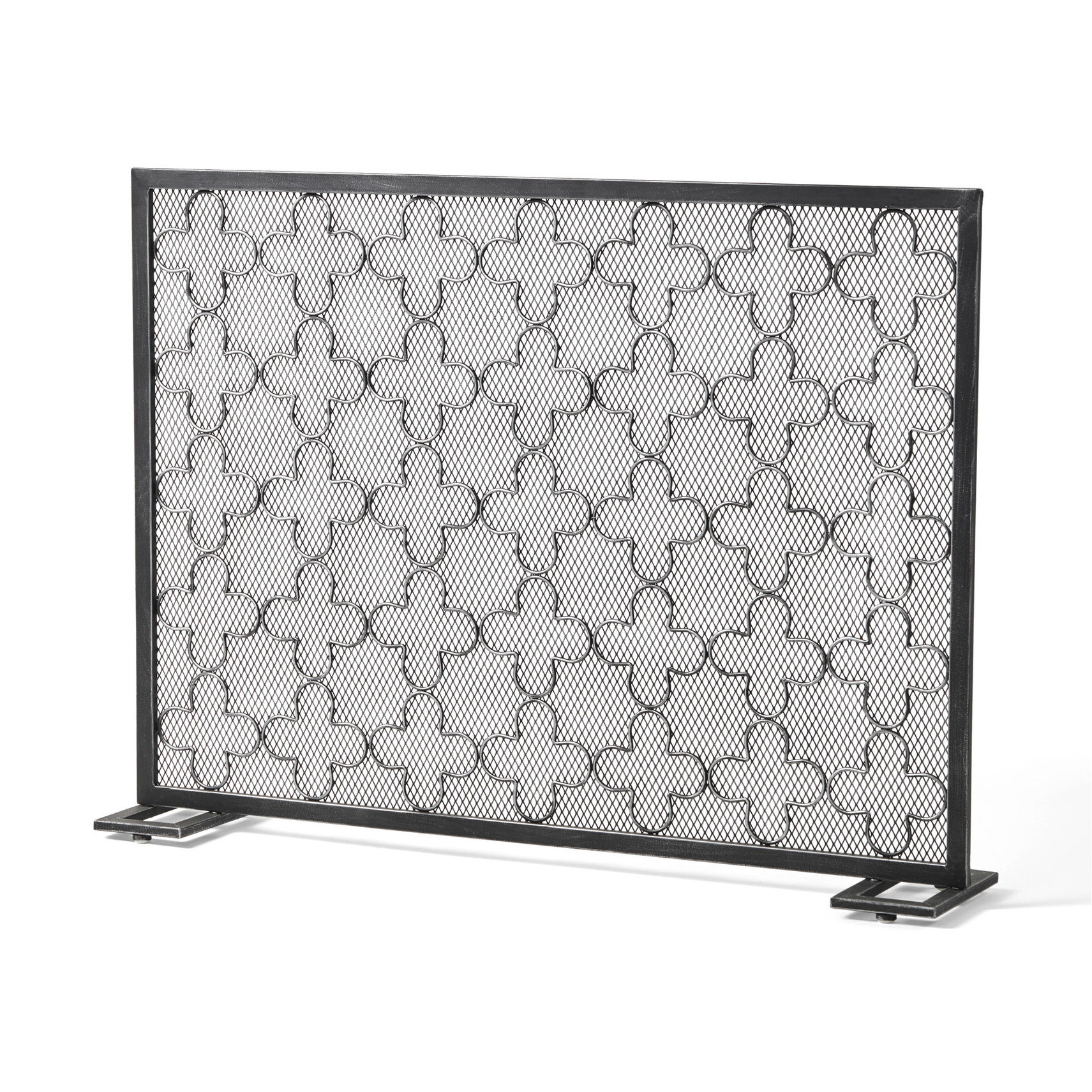 Latitude Run® Contemporary Fireplace Barrier - Spark Spread Effectively ...