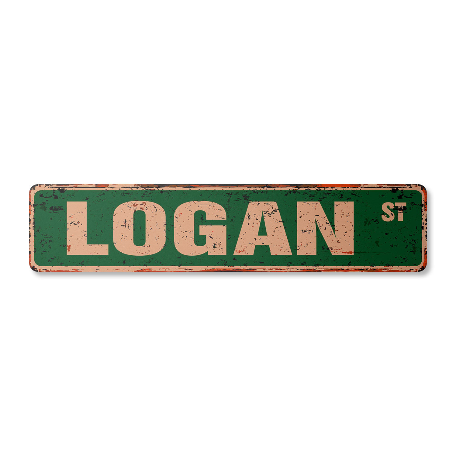 SignMission Logan Aluminum Street Sign | Wayfair