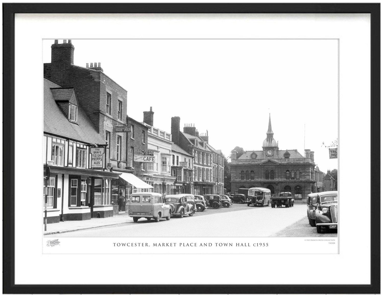 The Francis Frith Collection 'Towcester, Market Place and Town Hall ...