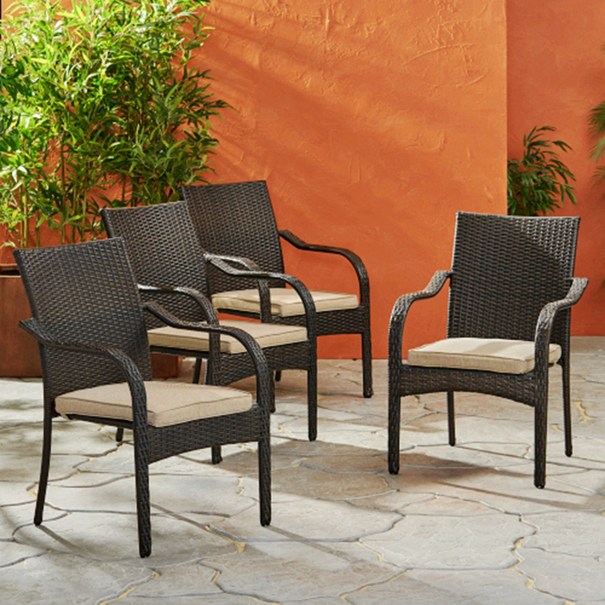 Red Barrel Studio® Outdoor Wicker Chairs | Wayfair
