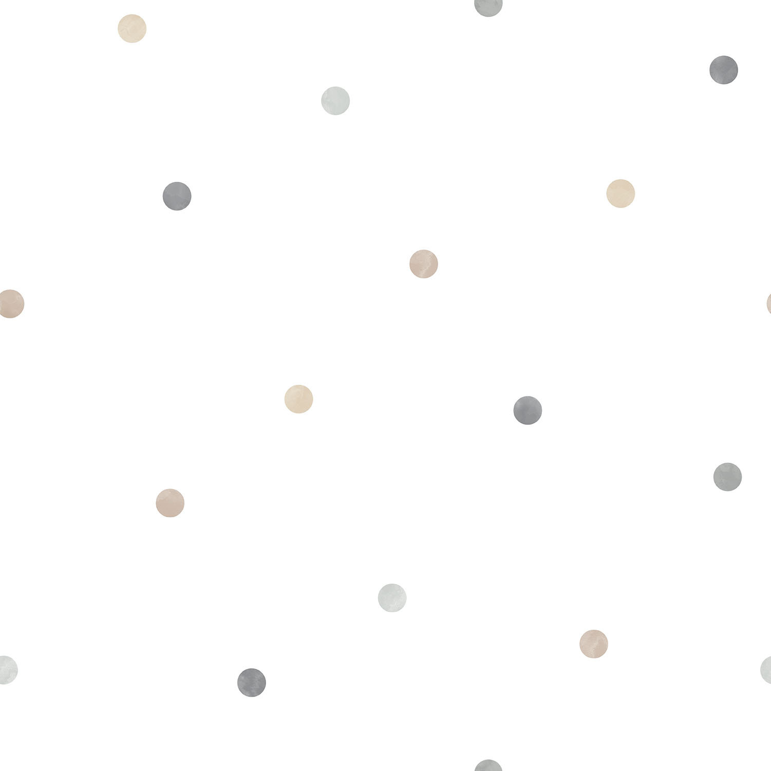 Galerie Wallcoverings Tiny Tots 2 Polka Dots Design 33' L x 21" W ...