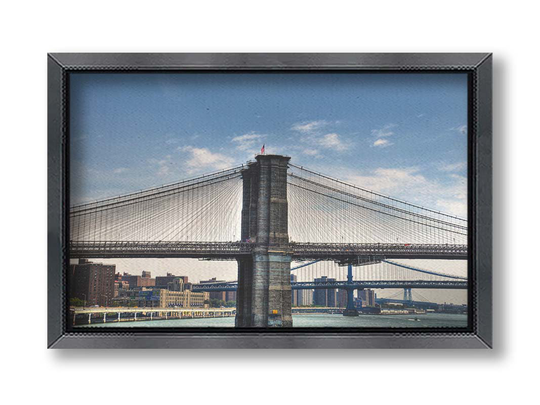 Hokku Designs Brooklyn Bridge II New York Skyline by Kelly Wade. Paper ...