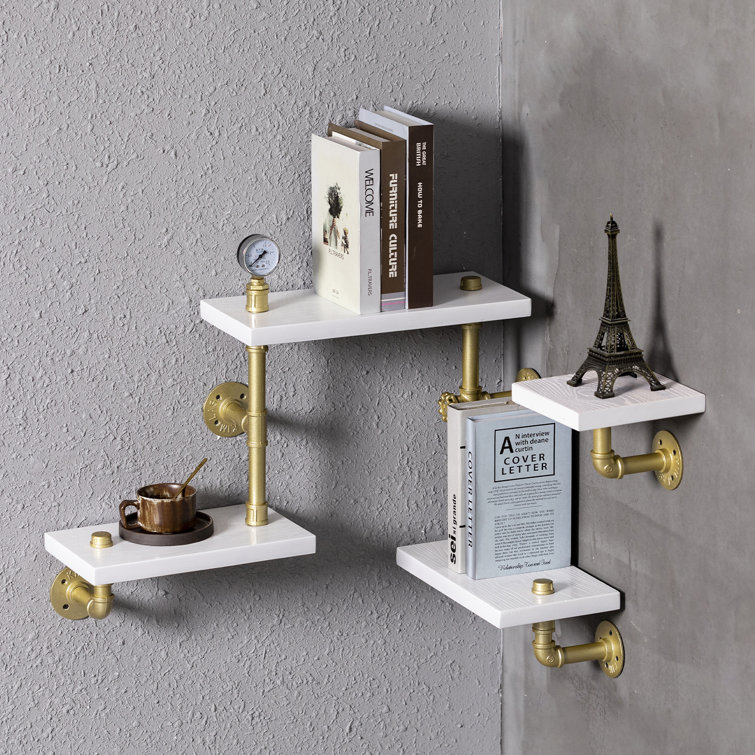 Williston Forge Floating Bookcase | Wayfair