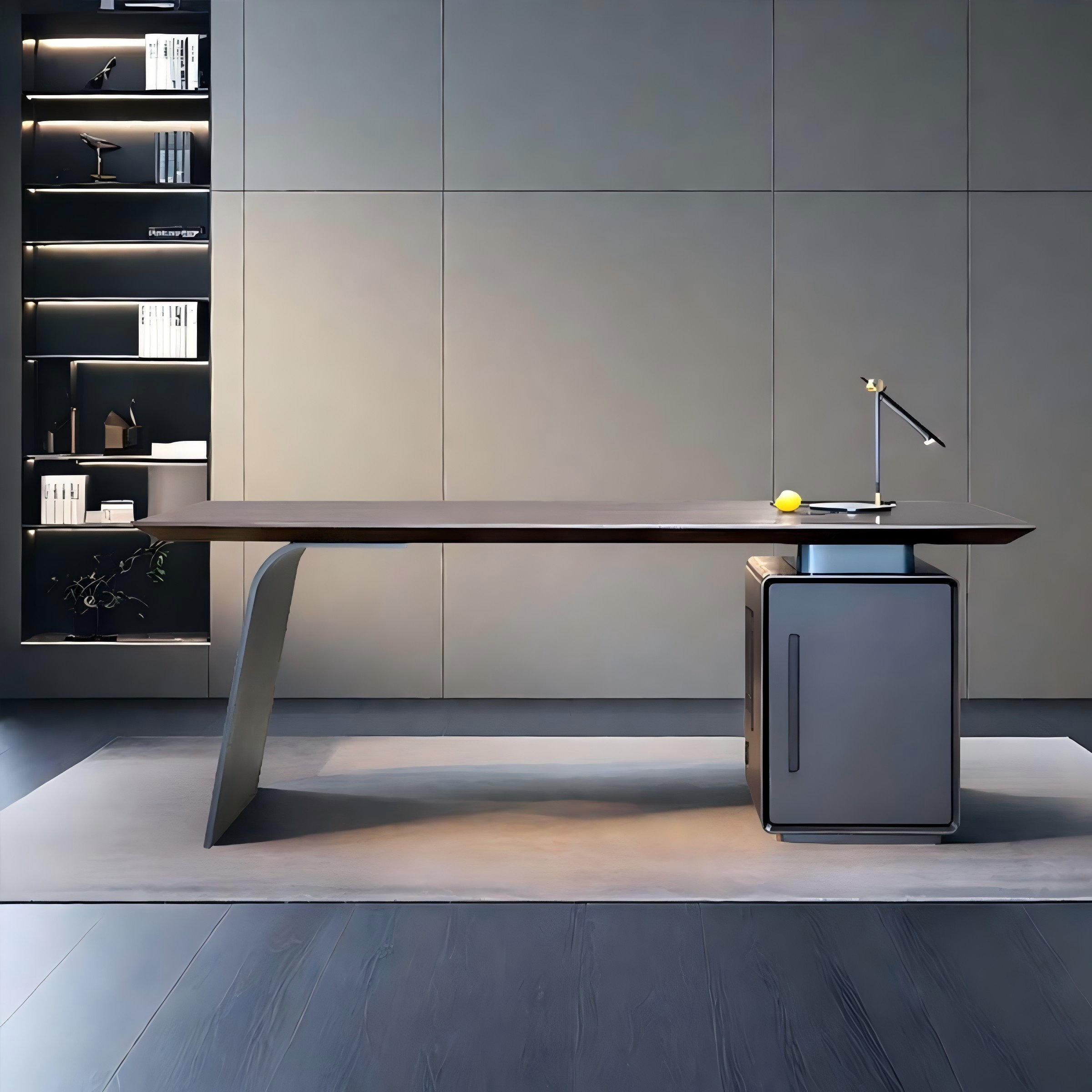 Isla Hopping Luxurious Design Solid Wood Office Desk | Wayfair