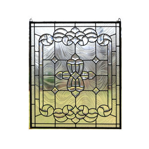 World Menagerie Geometric Window Panel | Wayfair