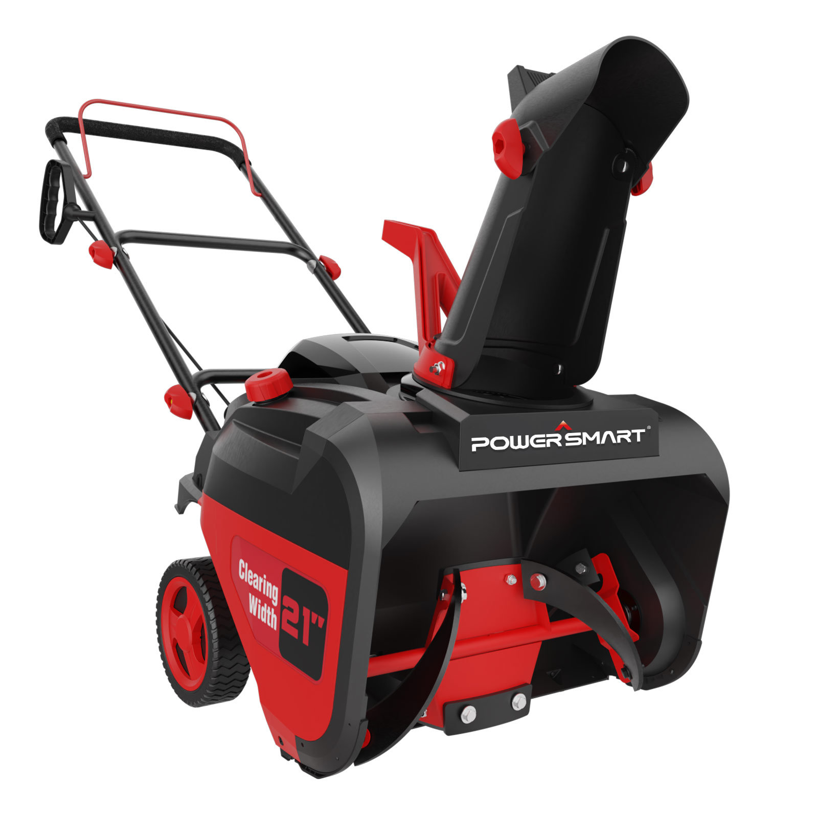Powersmart 21-Inch Single Stage Gas Snow Blower, 212Cc Engine, 180 ...