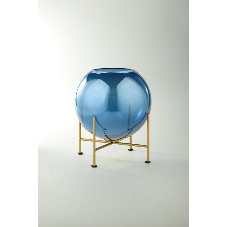 Mercer41 Kunkel Handmade Glass Table Vase & Reviews | Wayfair