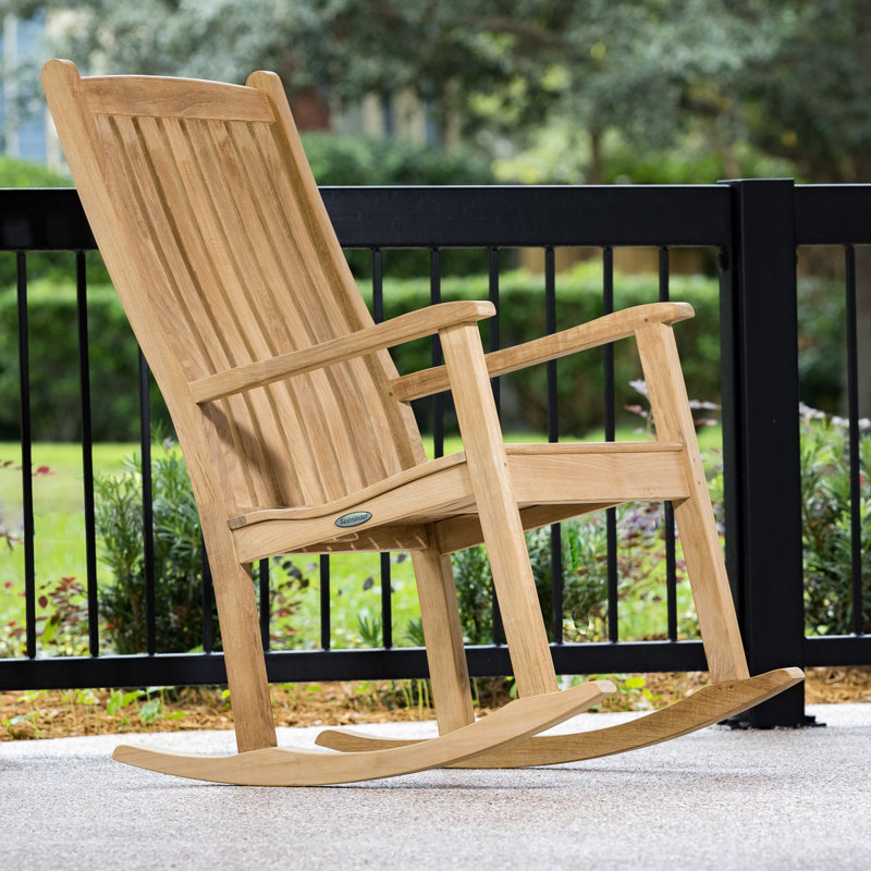Westminster Teak Rocking Chair | Wayfair