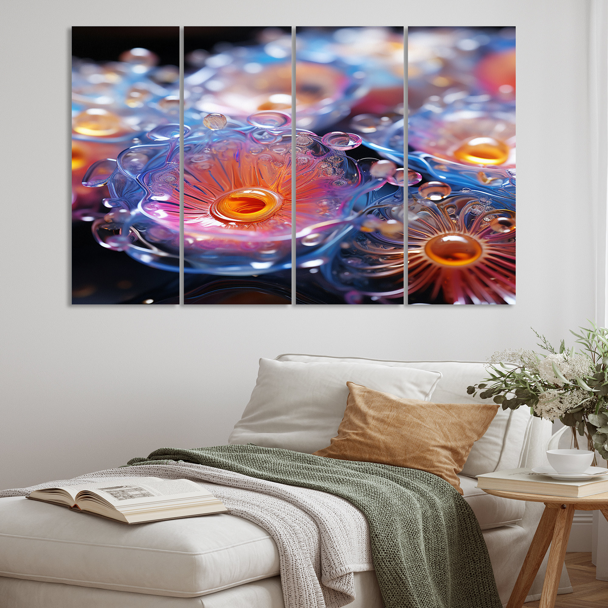 Ebern Designs 3D Molecules Microscopic Wonders III - Abstract Shapes ...