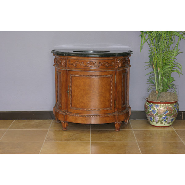 Morettis Demilune Vanity Cabinet | Wayfair