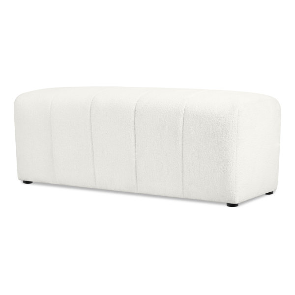 AllModern Rex Polyester Blend Upholstered Bench & Reviews | Wayfair