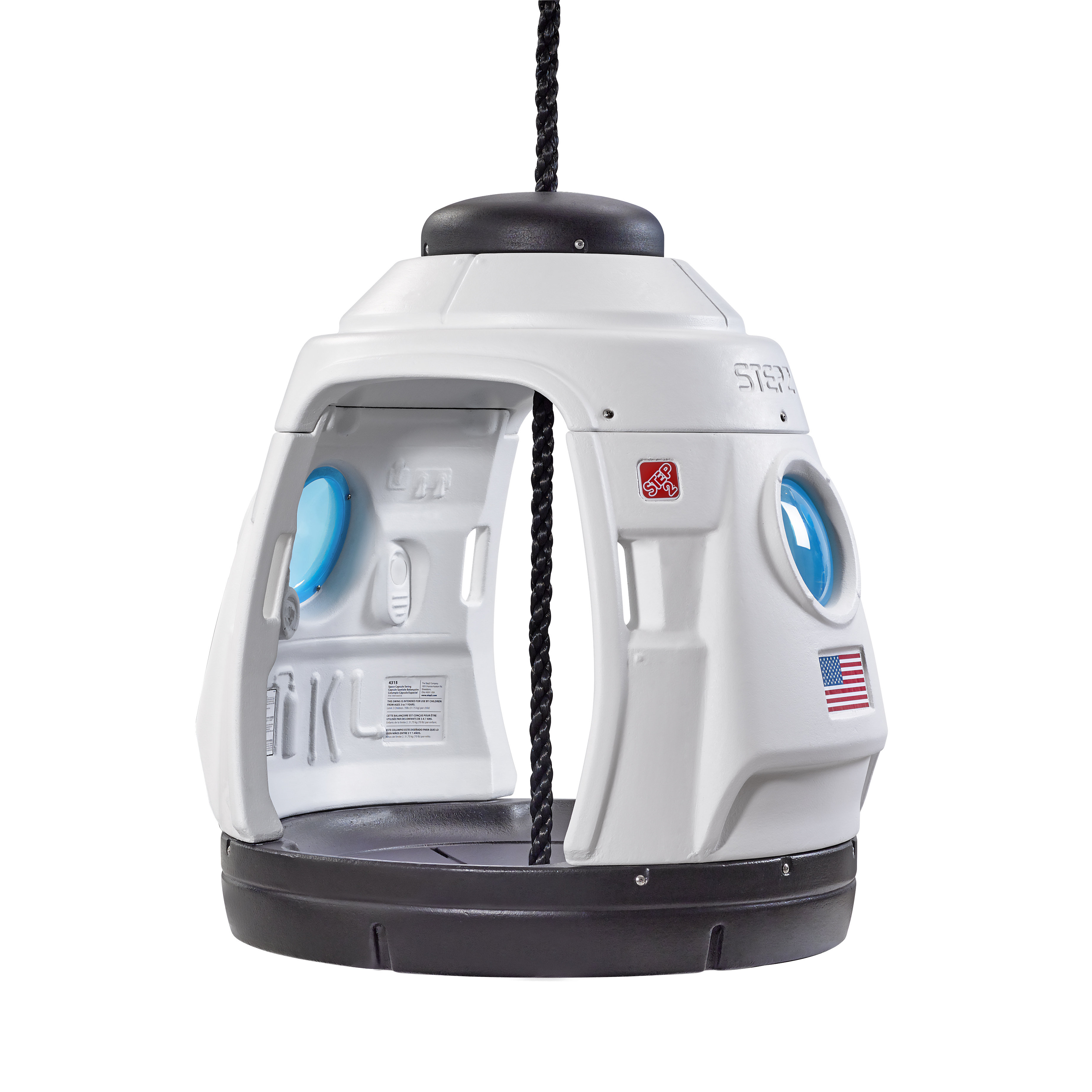 Step2 Plastic Space Capsule Swing with Chains and Hooks & Reviews | Wayfair