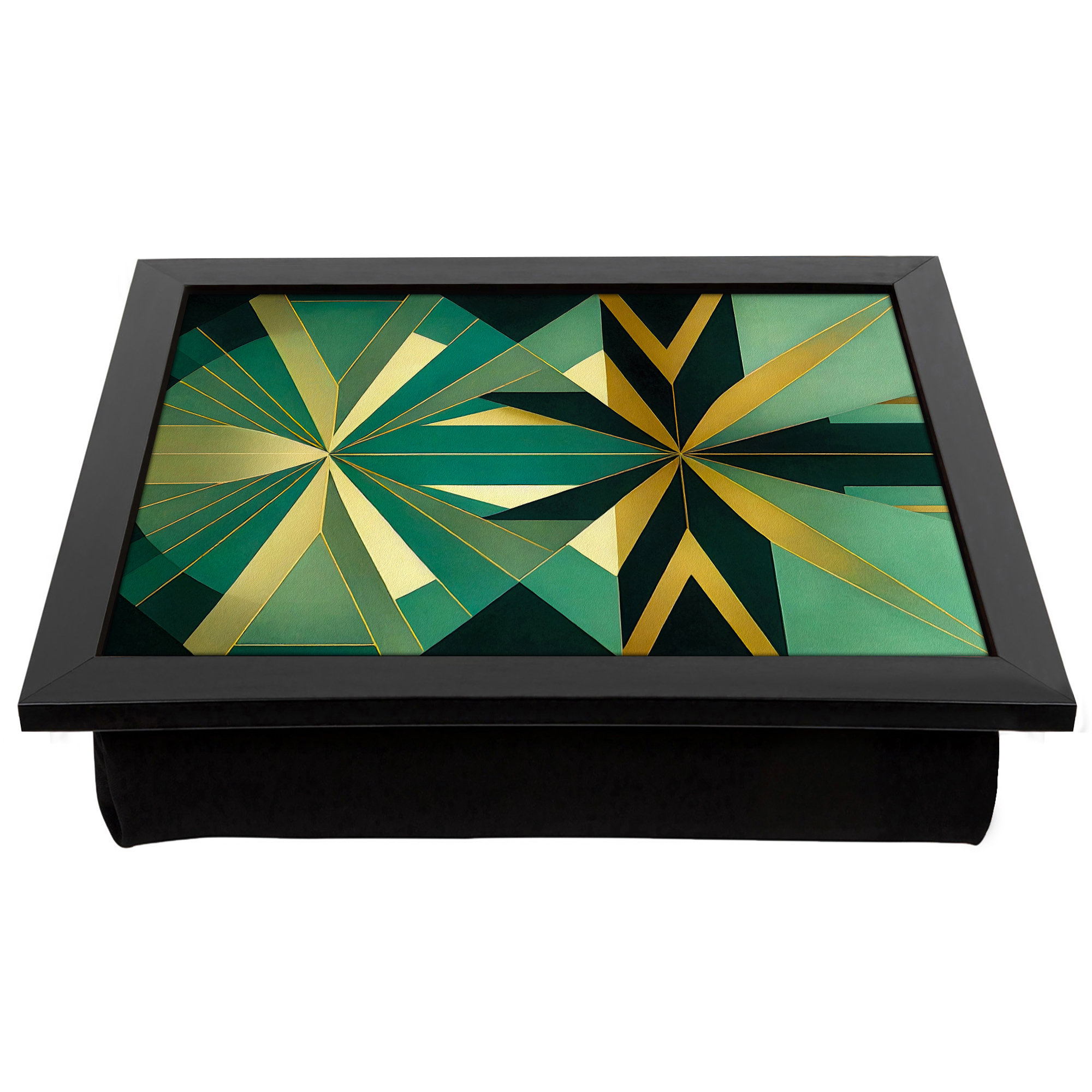 17 Stories Art Deco Design Vol.5 Lap Tray with Cushion | Wayfair.ie