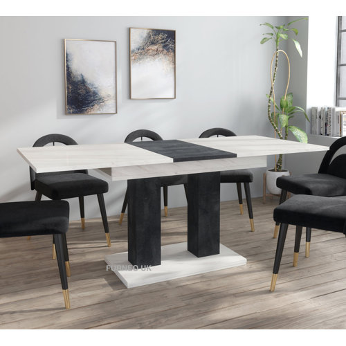 Metro Lane Champale 05 Extendable Dining Table | Wayfair.co.uk