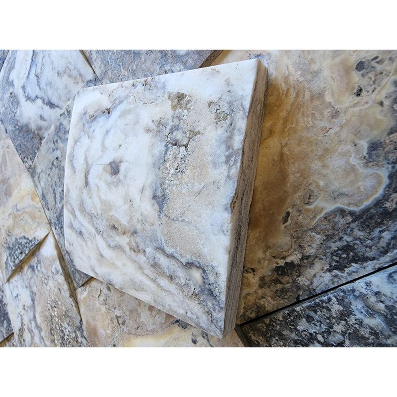 SB TILE AND STONE Vintage Stone Tile Honed 4X4 | Perigold