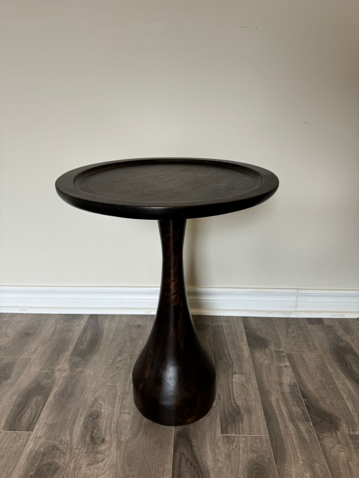 Canora Grey Wood Base Side Table | Wayfair