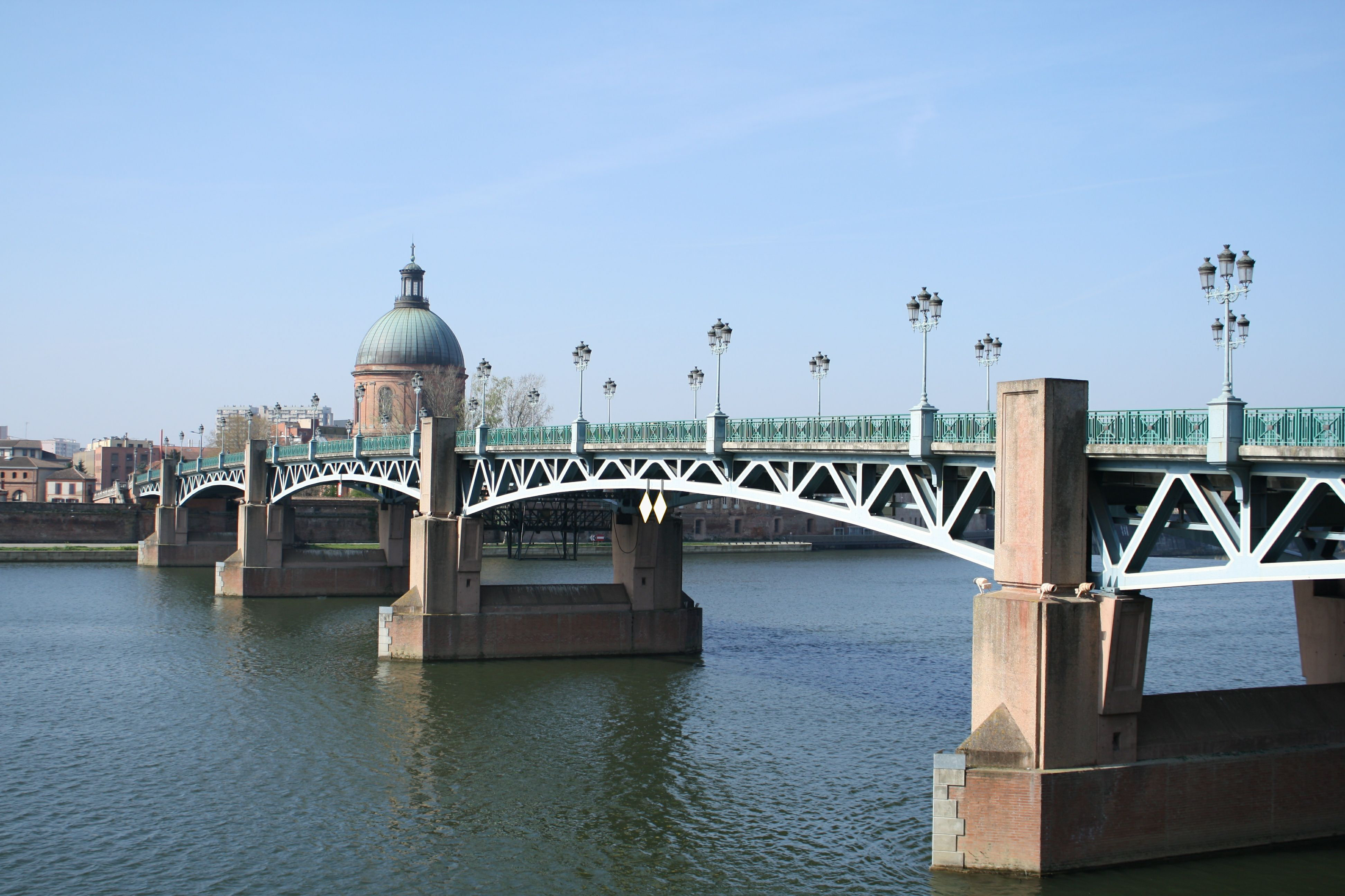 Ebern Designs St. Pierre Bridge by Mick1980 - Wrapped Canvas Photograph ...