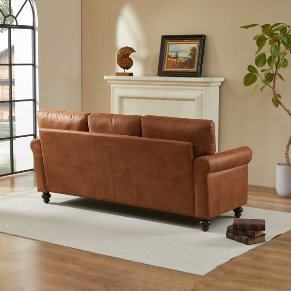 Charlton Home® Denardo 80'' Rolled Arm Sofa with Storage | Wayfair