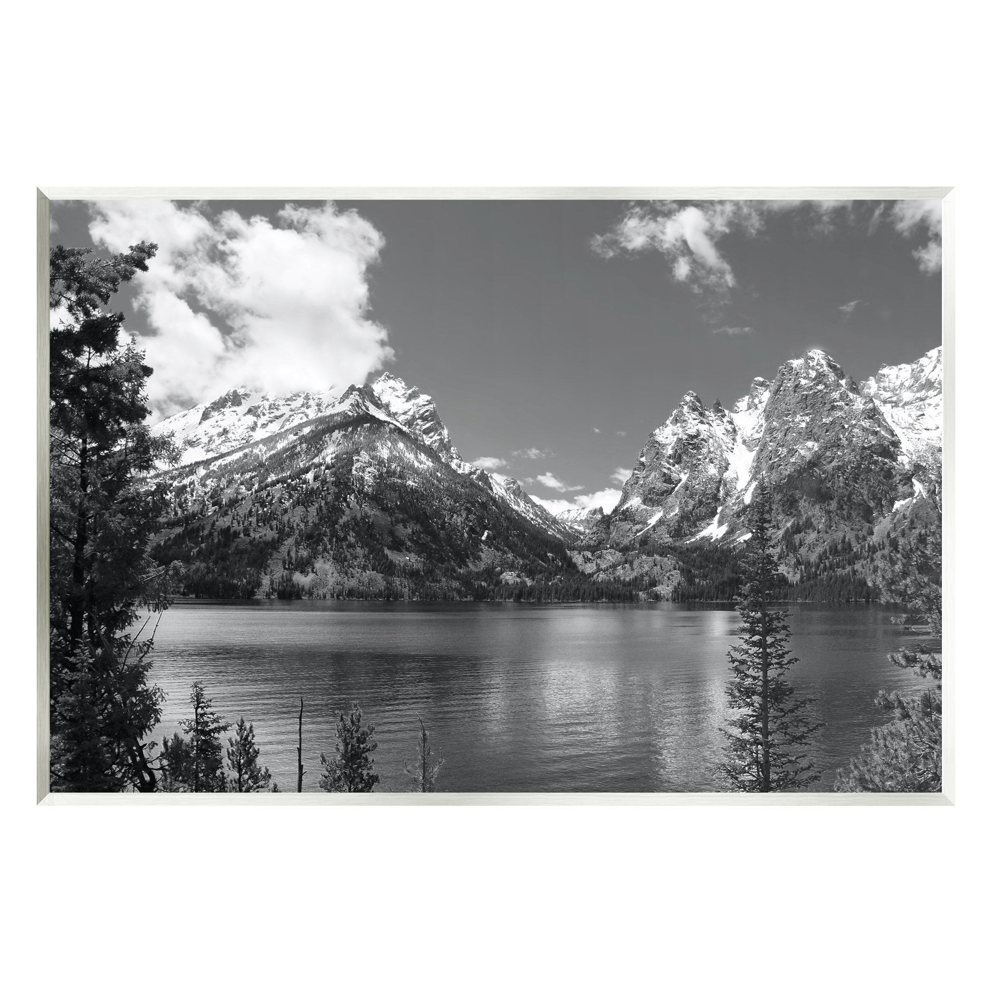 Stupell Industries Nature Pond Landscape by Steve Toole Print | Wayfair
