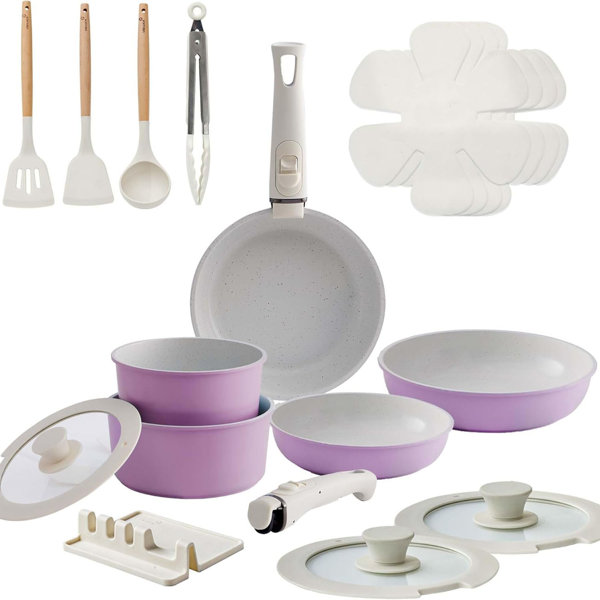 Purple Cookware Sets | Up to 65% Off Until 11/20 | Wayfair | Wayfair