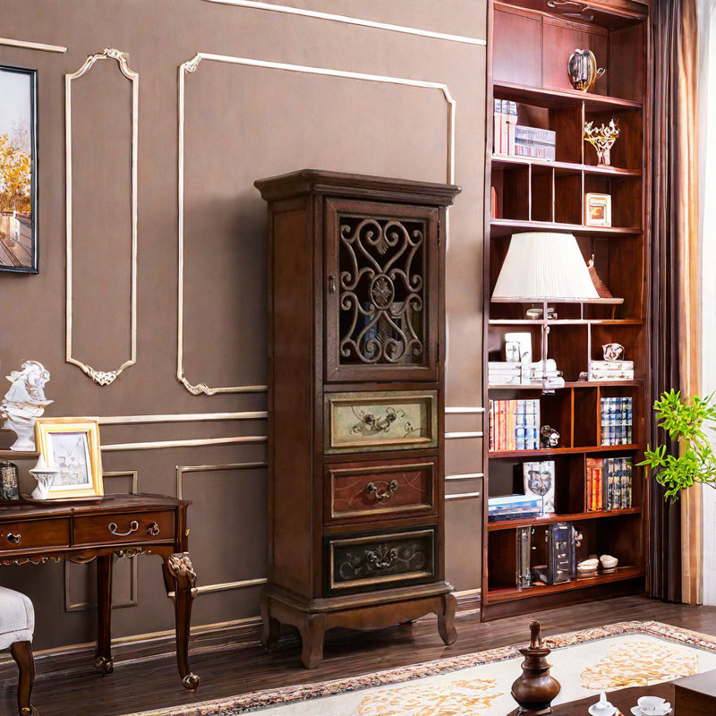 Parttlion American storage solid wood bookcase | Wayfair