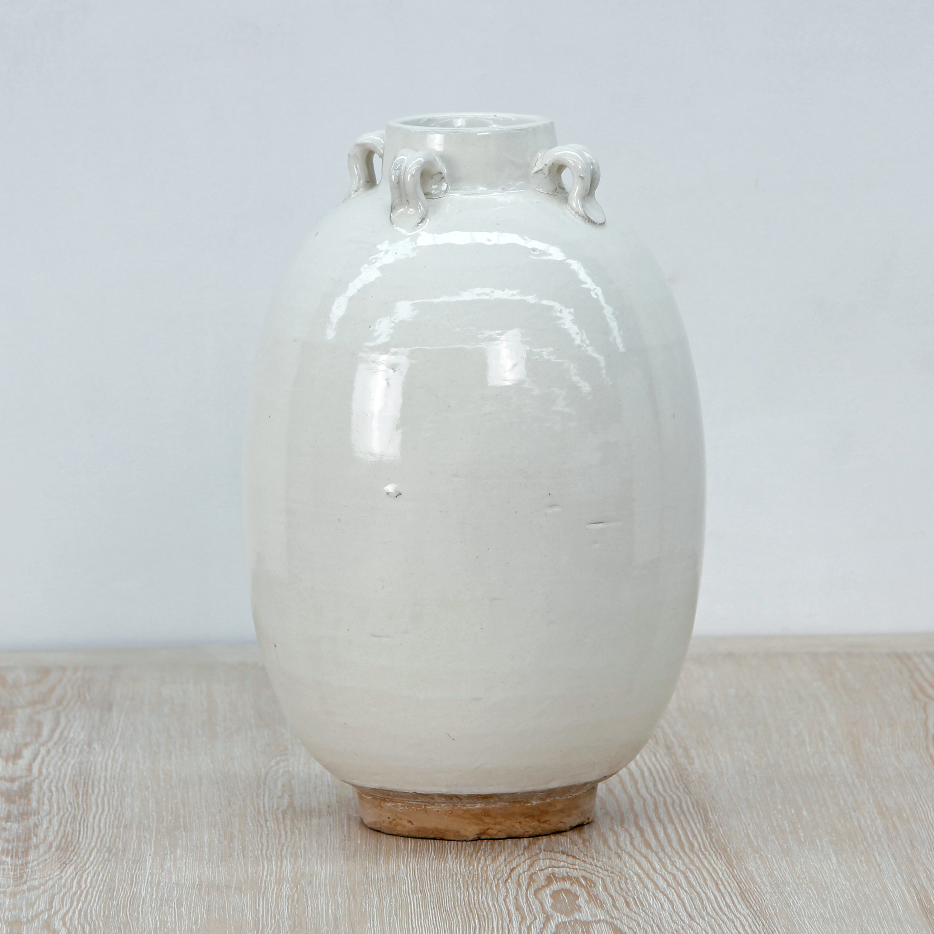 Red Barrel Studio® Handmade Porcelain Floor Vase | Wayfair