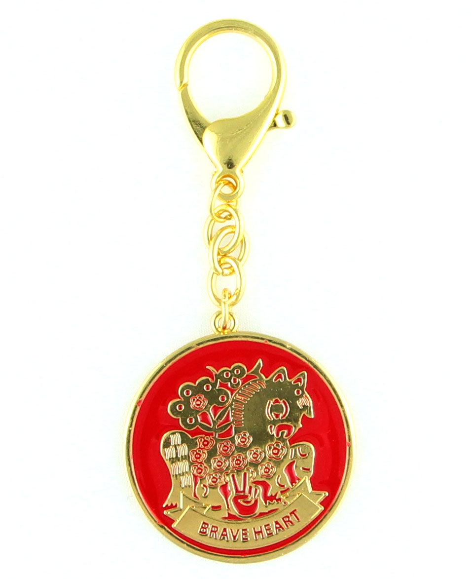 Feng Shui Import Wish Granting Amulet - Horse Key Chain | Wayfair