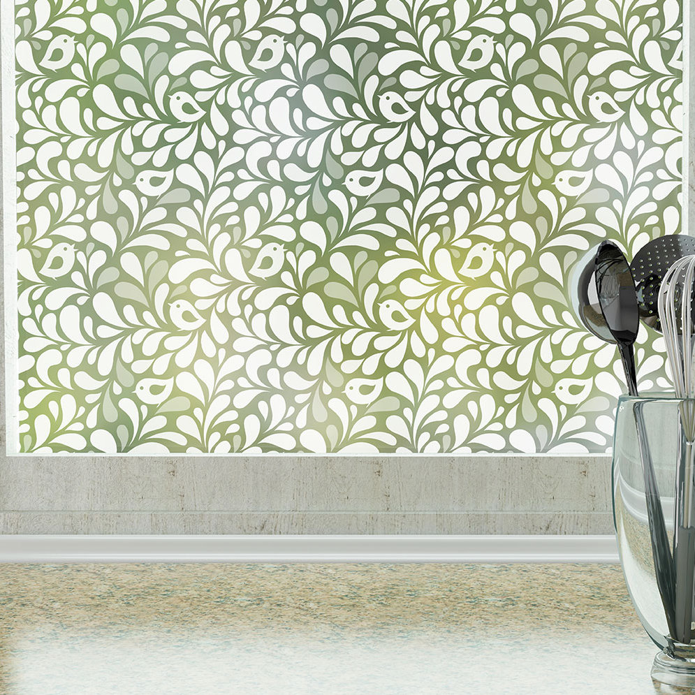 Stick Pretty Retro Peeps Privacy Window Film | Wayfair