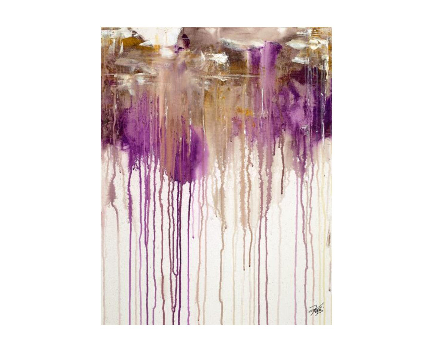 Chelsea Art Studio Kelli Ellis " Lavender Dusk " by Kelli Ellis ...
