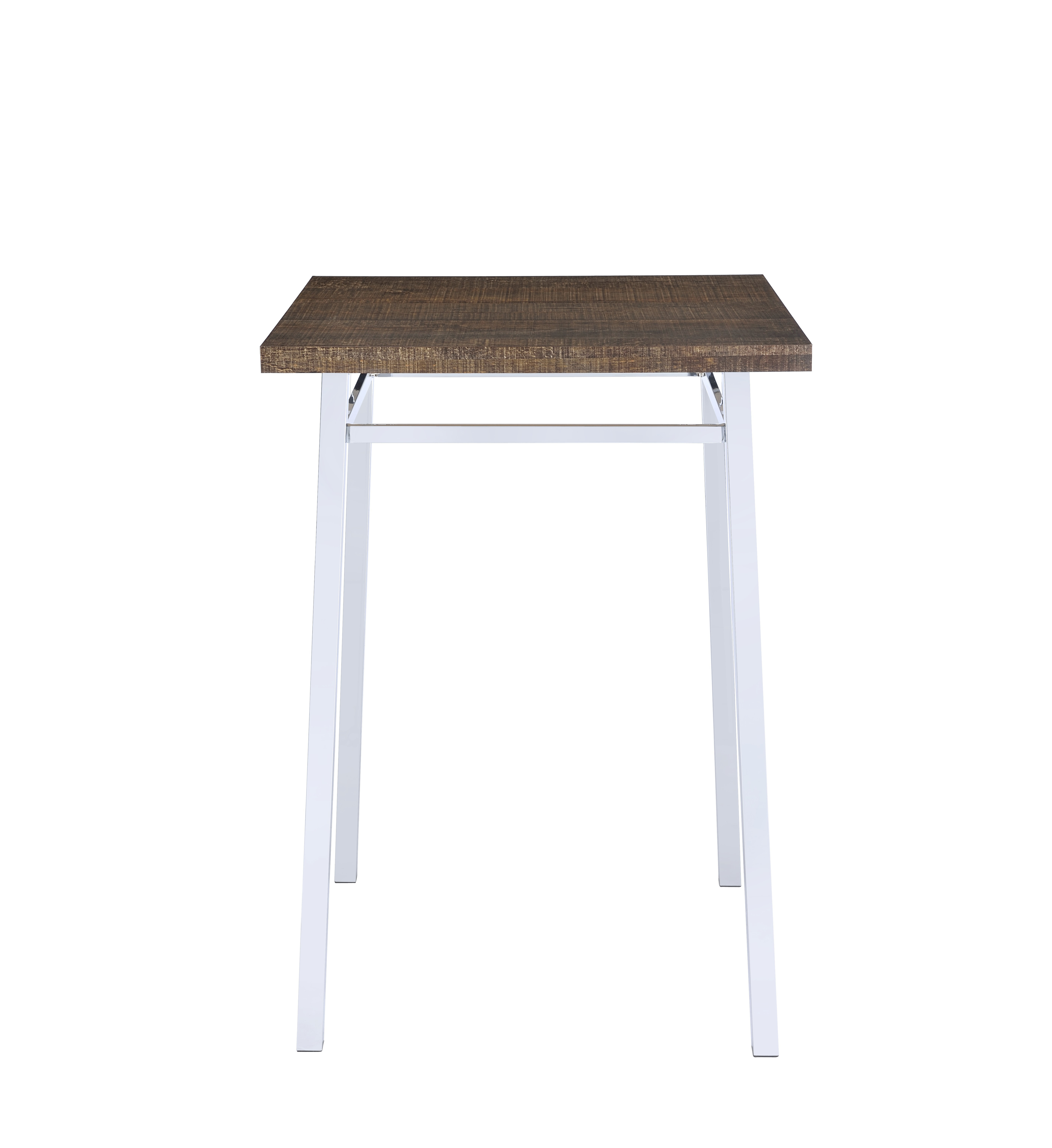 Wrought Studio™ Dayton Bar Height Dining Table with Metal Base | Wayfair