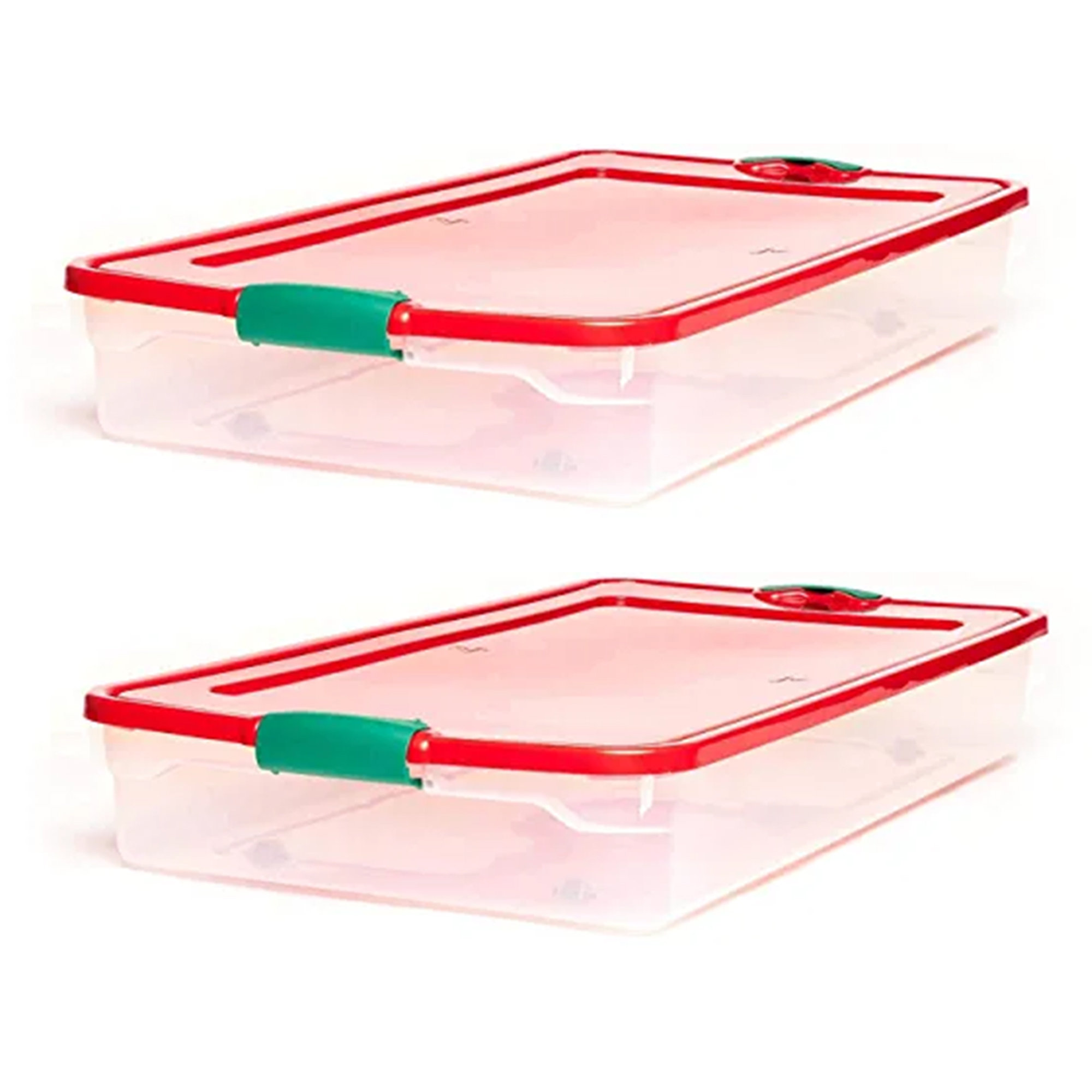 Homz Plastic Underbed Storage Set | Wayfair