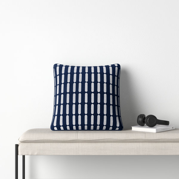 AllModern Usman Striped Cotton Throw Pillow & Reviews | Wayfair