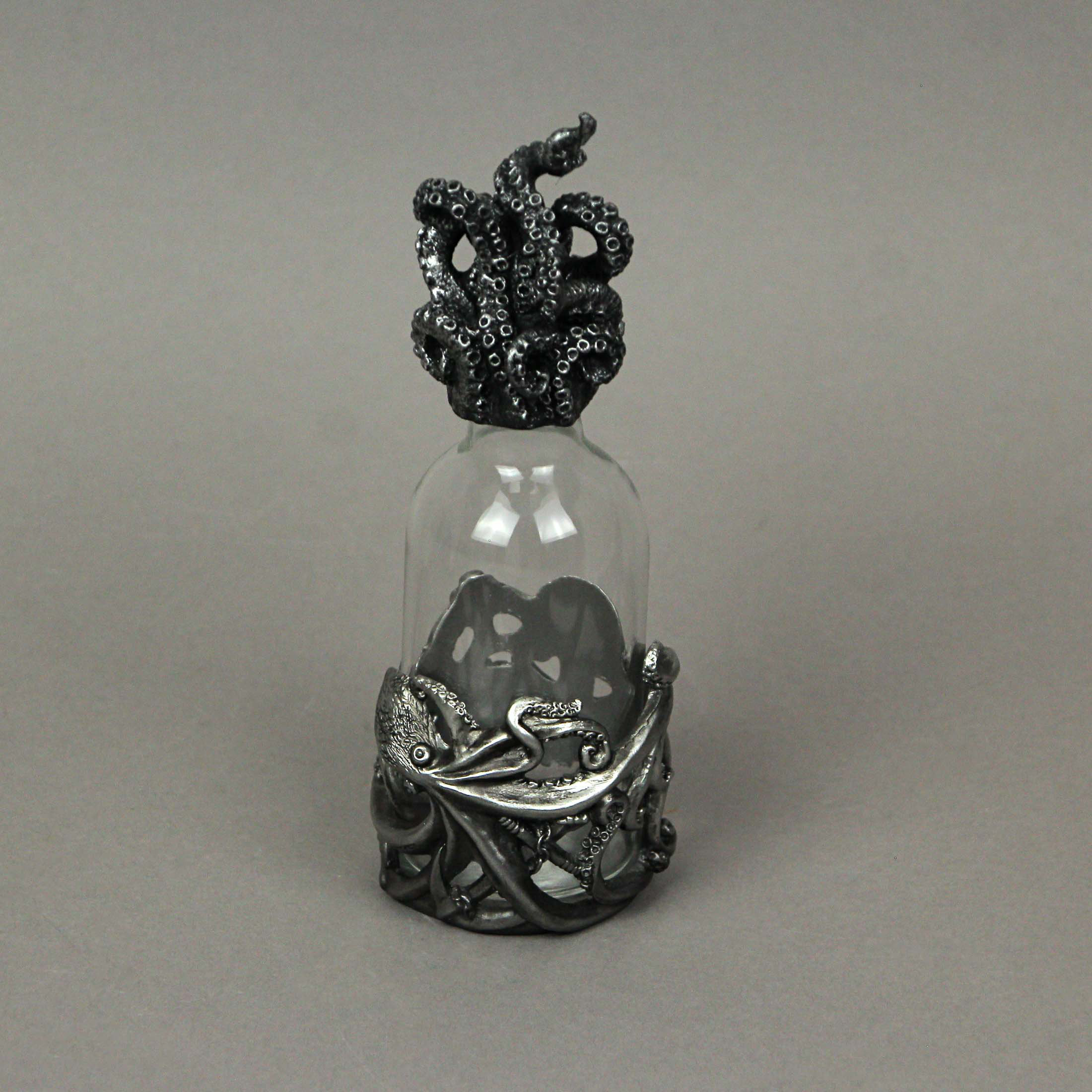 Dovecove Octopus Perfume Bottle with Tentacle Cap Hourglass | Wayfair