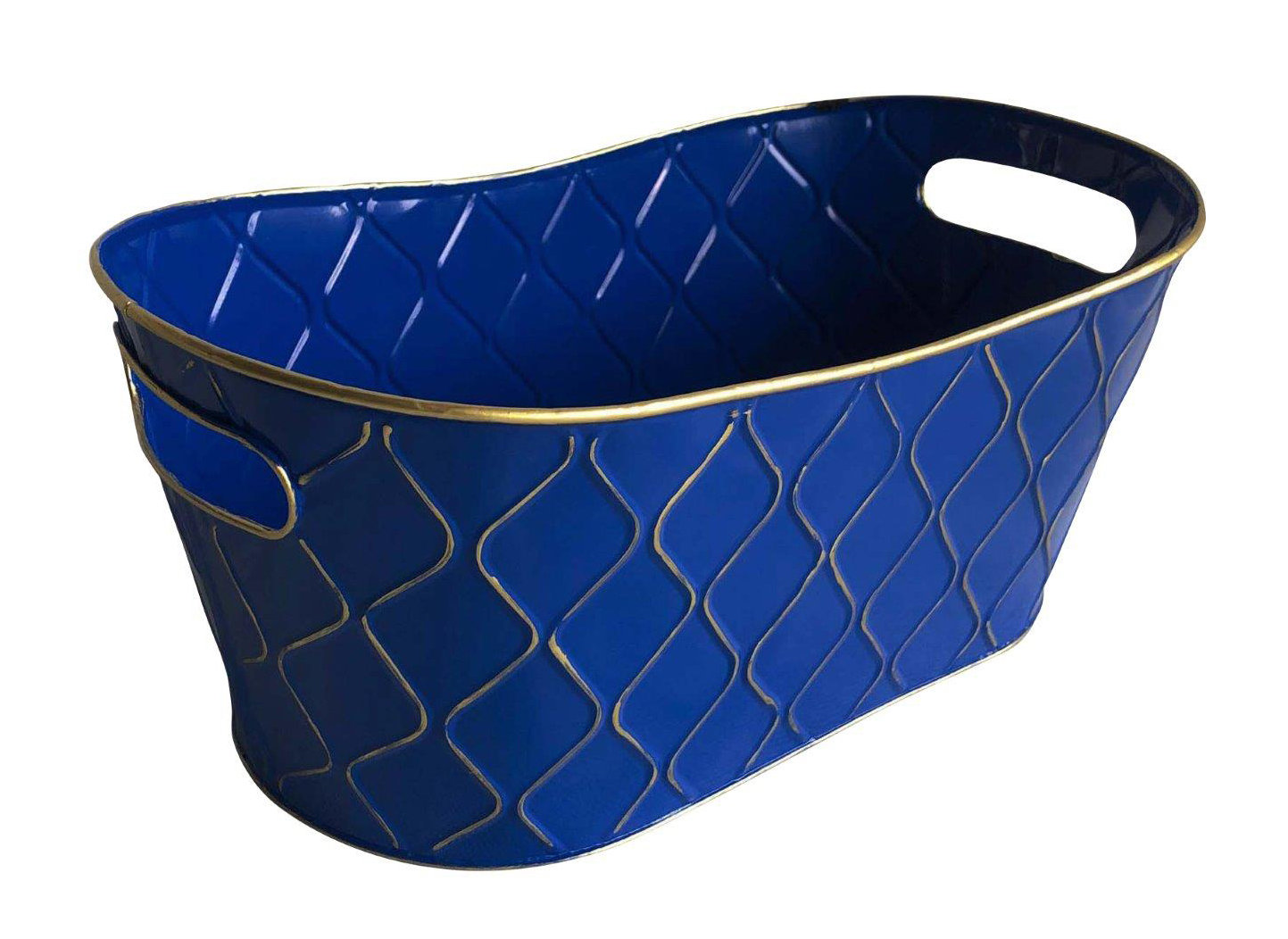 Mercer41 22" Royal Blue Container - Wayfair Canada