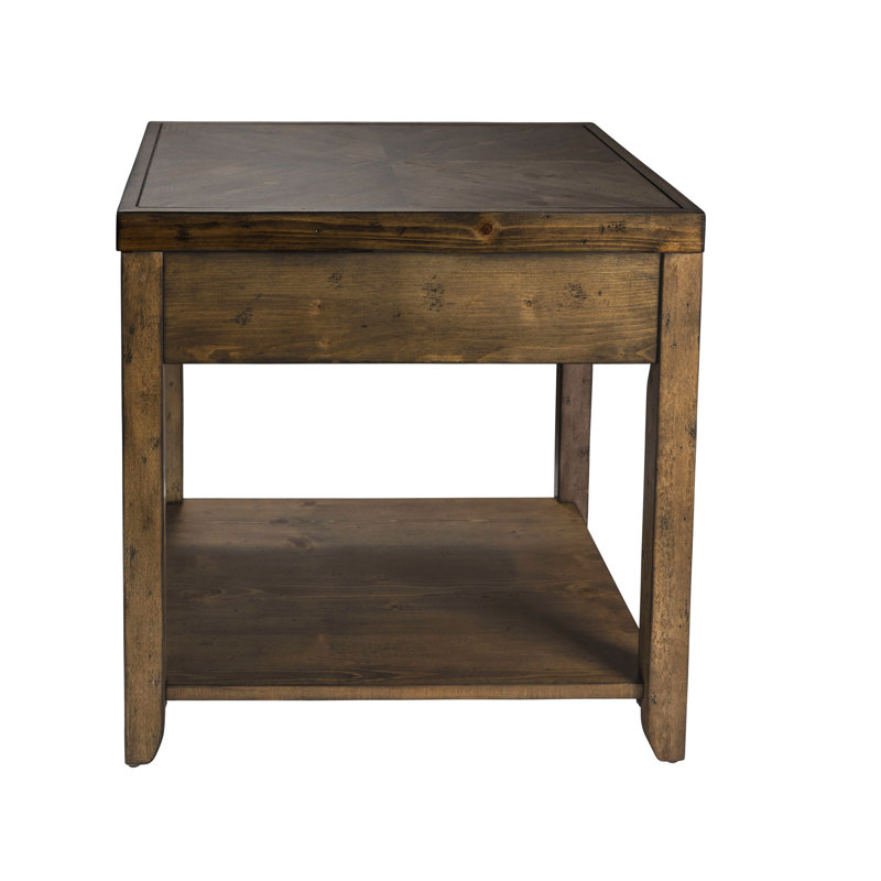 Three Posts™ Bleckley End Table & Reviews | Wayfair