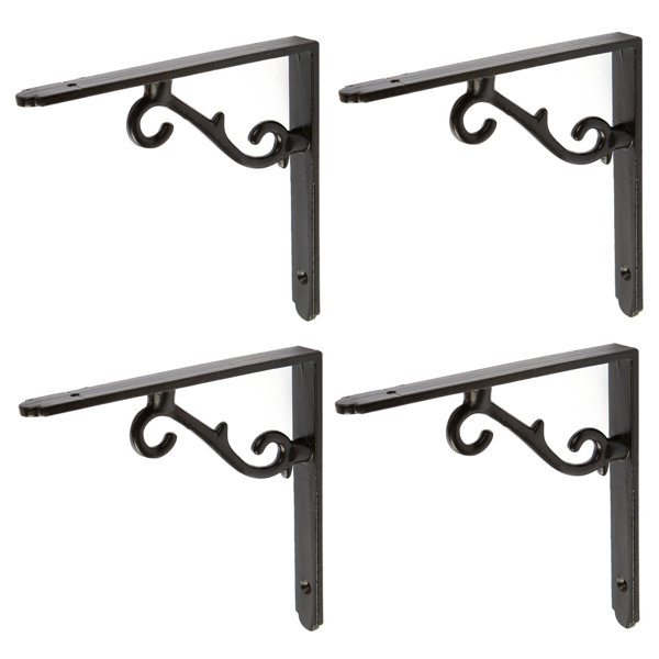 Hammer and Tongs Hammer & Tongs - Scroll Iron Shelf Bracket - D155mm ...