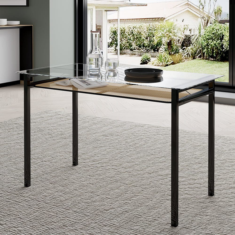 17 Stories Alecsis Rectangular 60cm L x 120cm W Dining Table | Wayfair.ie