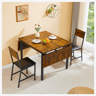 17 Stories Folding Dining Table, 1.2 inches thick table top, for Dining ...