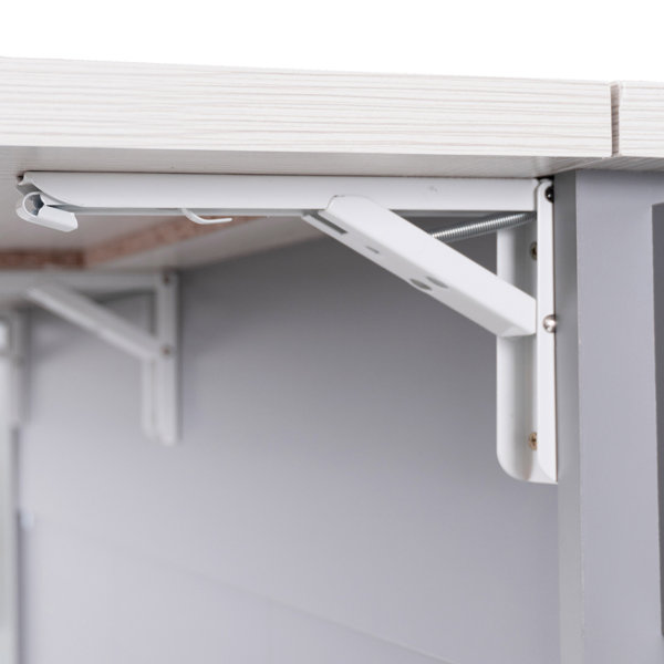 Hokku Designs Kitchen Island With Trash Can Storage Cabinet, Kitchen ...