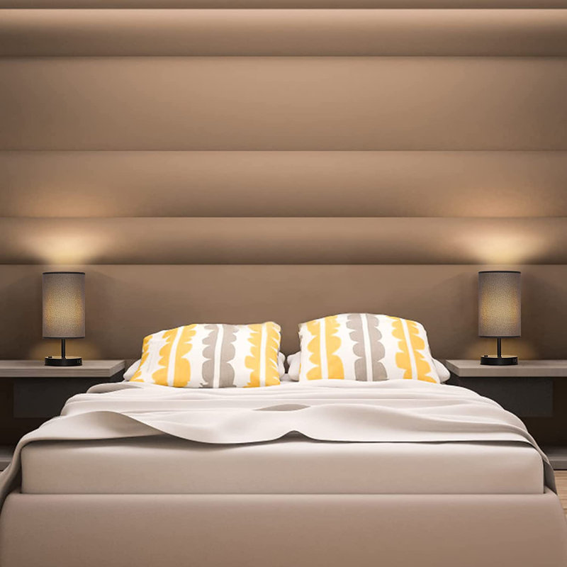 Ebern Designs Montogomery Metal USB Table Lamp | Wayfair