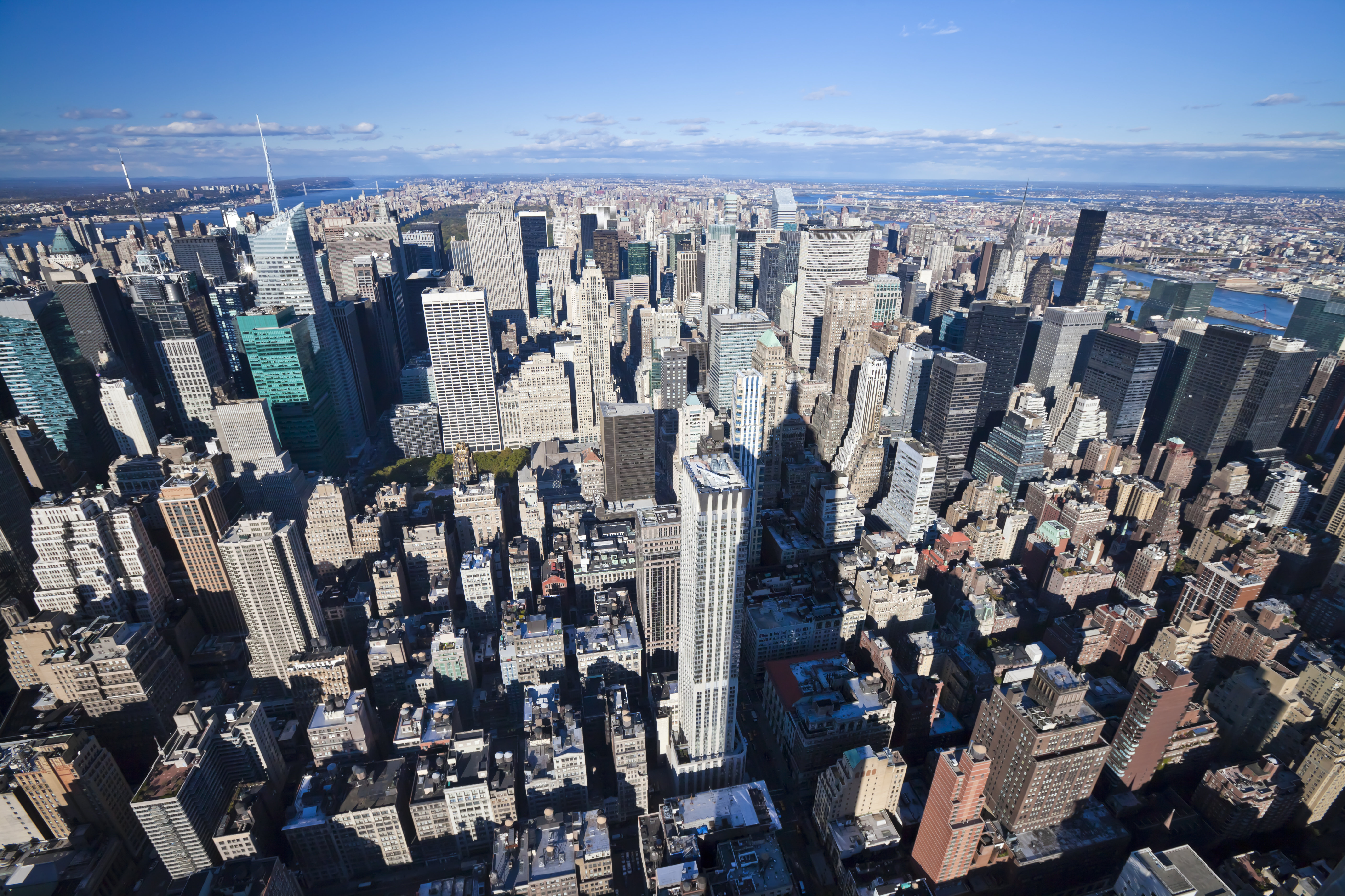 17 Stories The New York City by Kropic - Wrapped Canvas Photograph ...